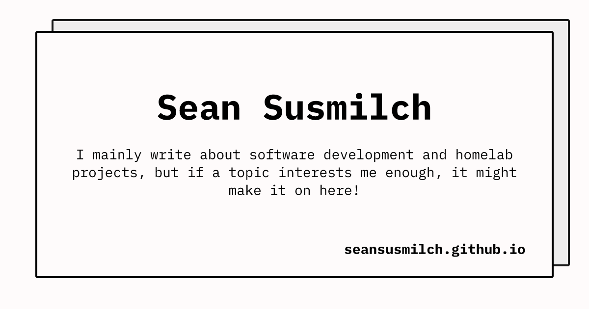 Sean Susmilch